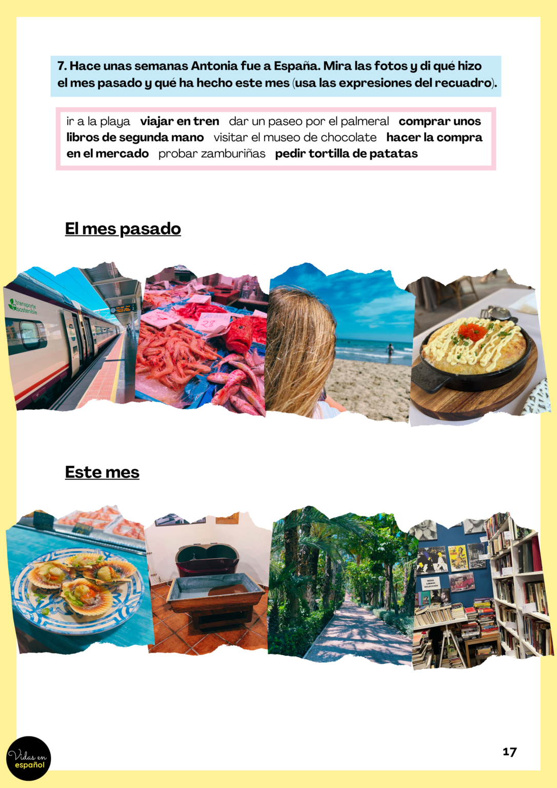 » Cuaderno de los tiempos pasados + los verbos problemáticos